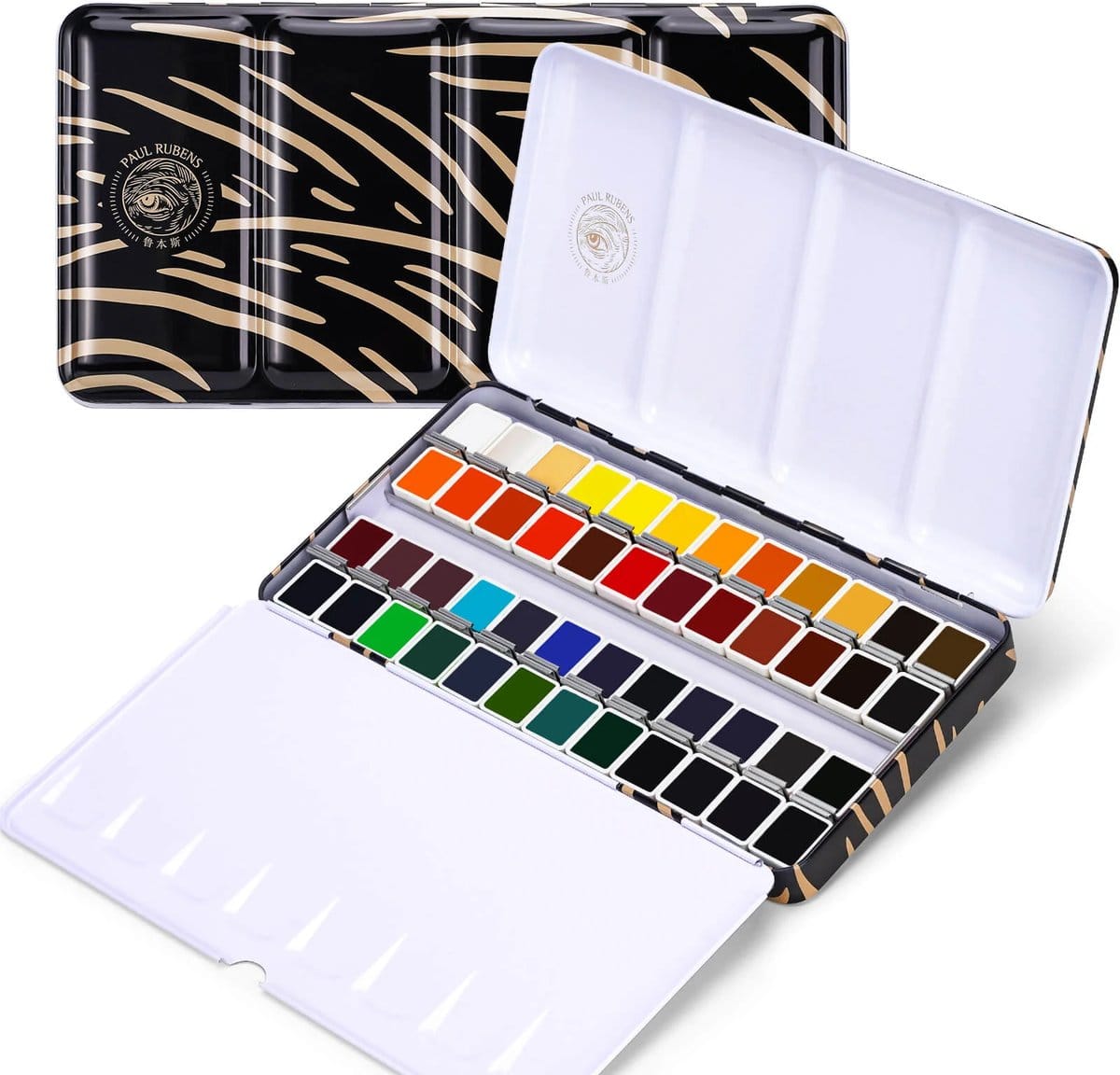 Paul Ruben Watercolor 24 Kit | Metal Case | Artist Quality (Copy ...